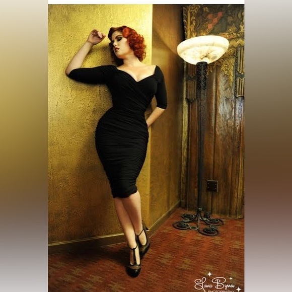 Laura Byrnes | Dresses | Laura Byrnes 23 Monica Dress Pin Up Girl ...